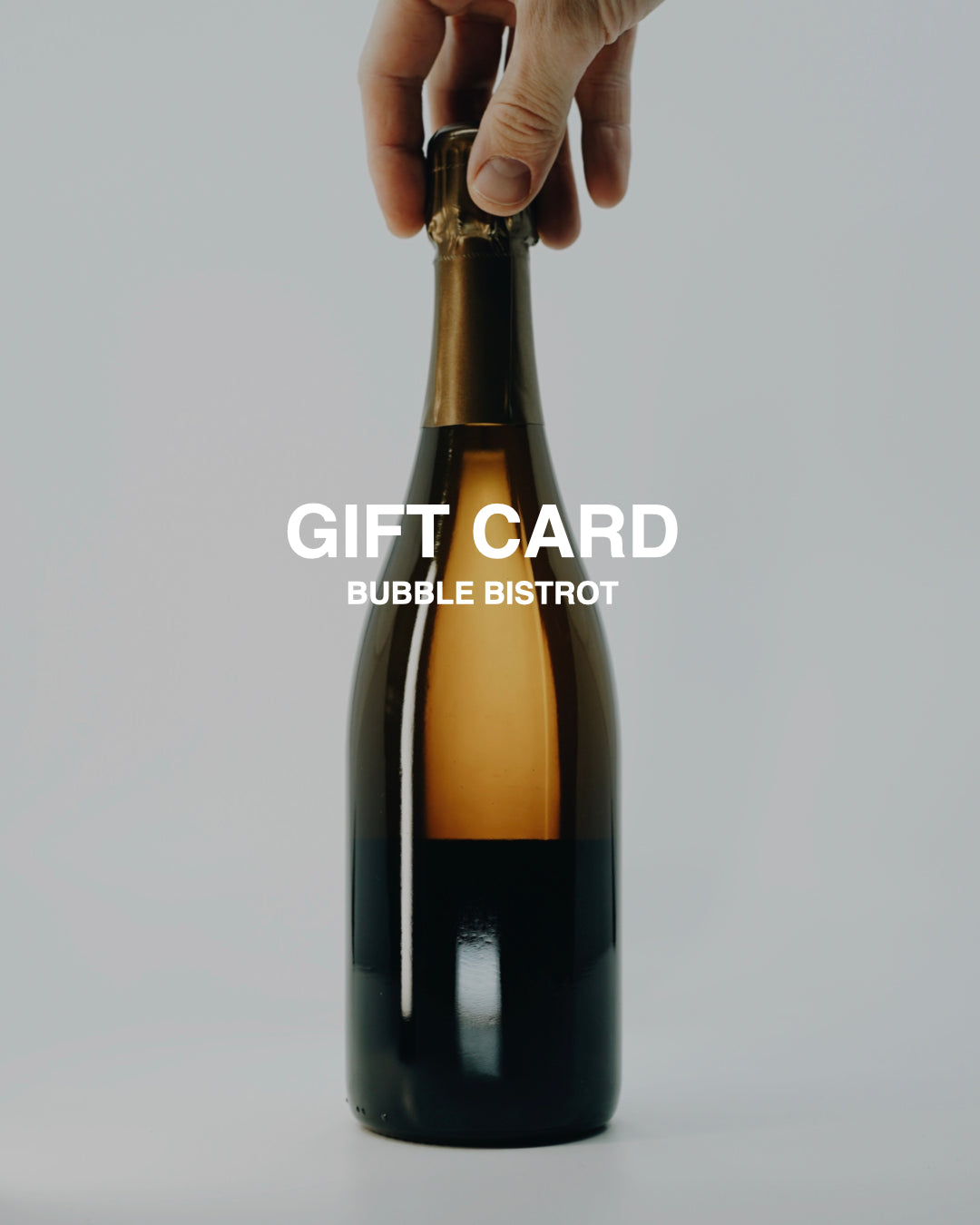 BUBBLE BISTROT GIFT CARD – BUBBLE BISTROT by Martins Pilens